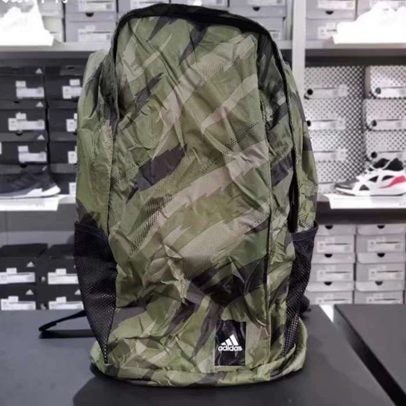 Adidas Packable Backpack Camo Green, Men's Fashion, Bags, Backpacks on ...