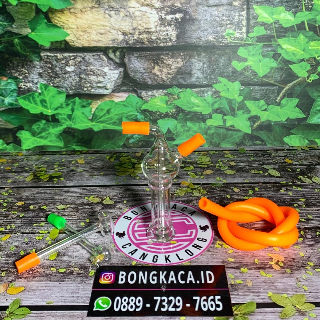 Alat Hisap Botol Kaca Cangklong Bong Pyrex Original, Antik, Pajangan di ...