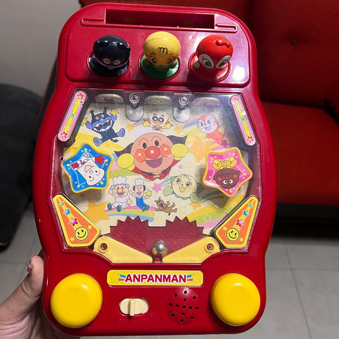 Anpanman Pinball Machine, Hobbies & Toys, Toys & Games on Carousell