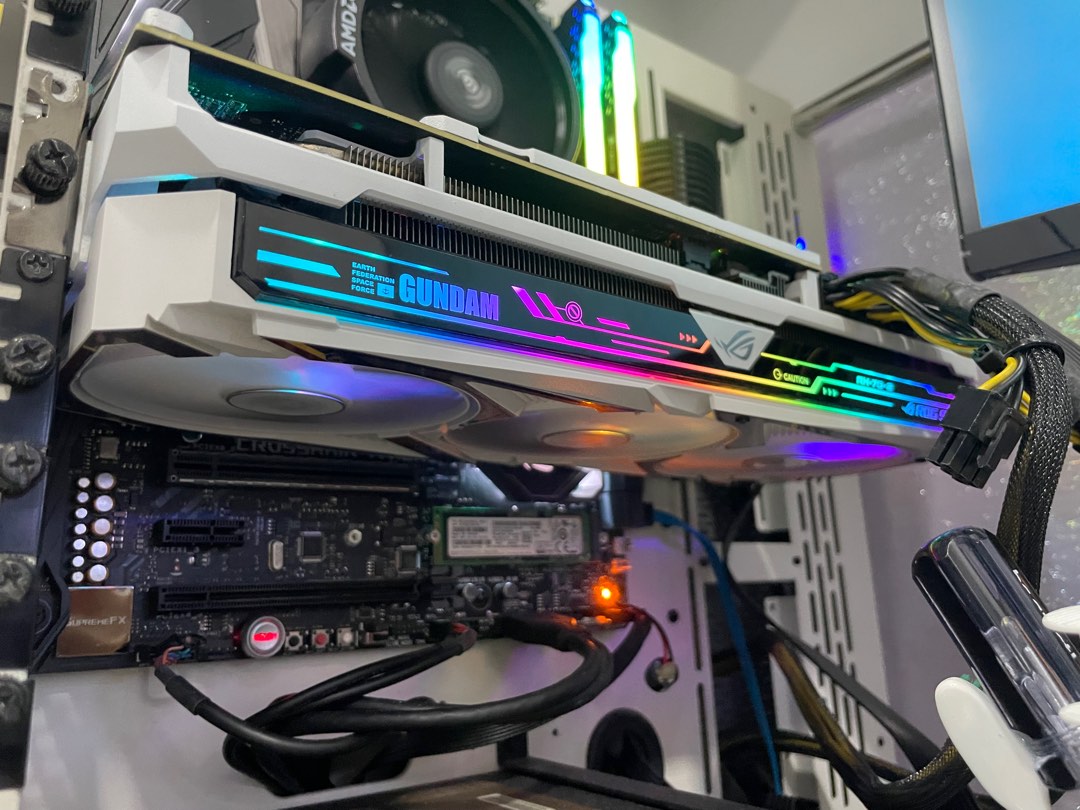 Asus Nvidia RTX3080 Strix Gundam Edition graphics card GPU nt Tuf MSI ...