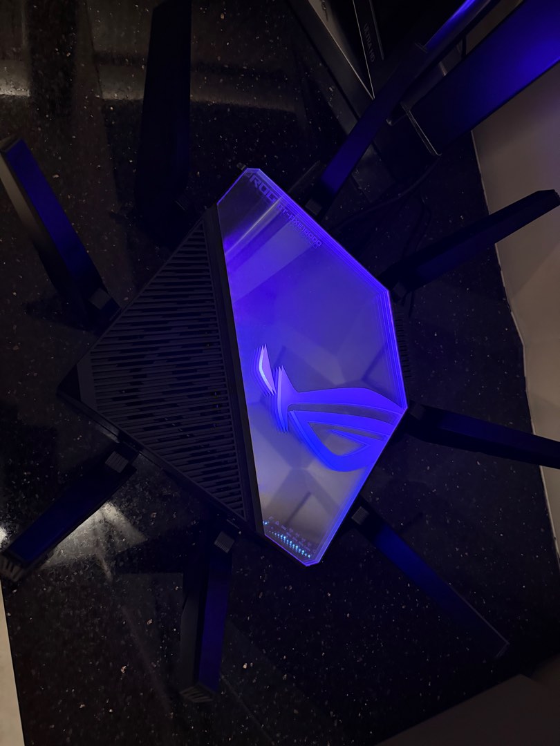 ASUS ROG Rapture GT-AXE16000 Quad-Band WiFi 6E Gaming Router, Computers ...