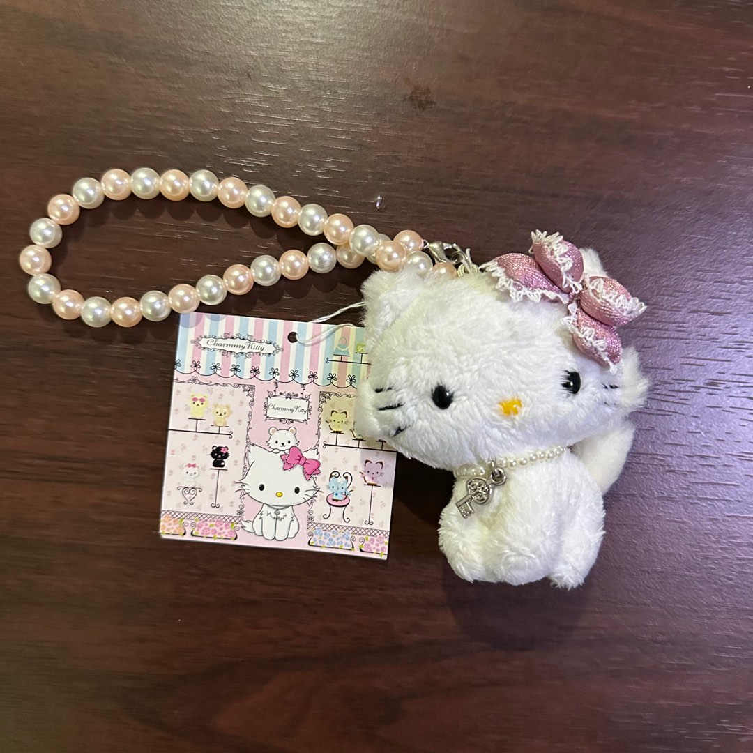 [Authentic] Sanrio Charmy Kitty Mini Plush Charm, Hobbies & Toys, Toys ...