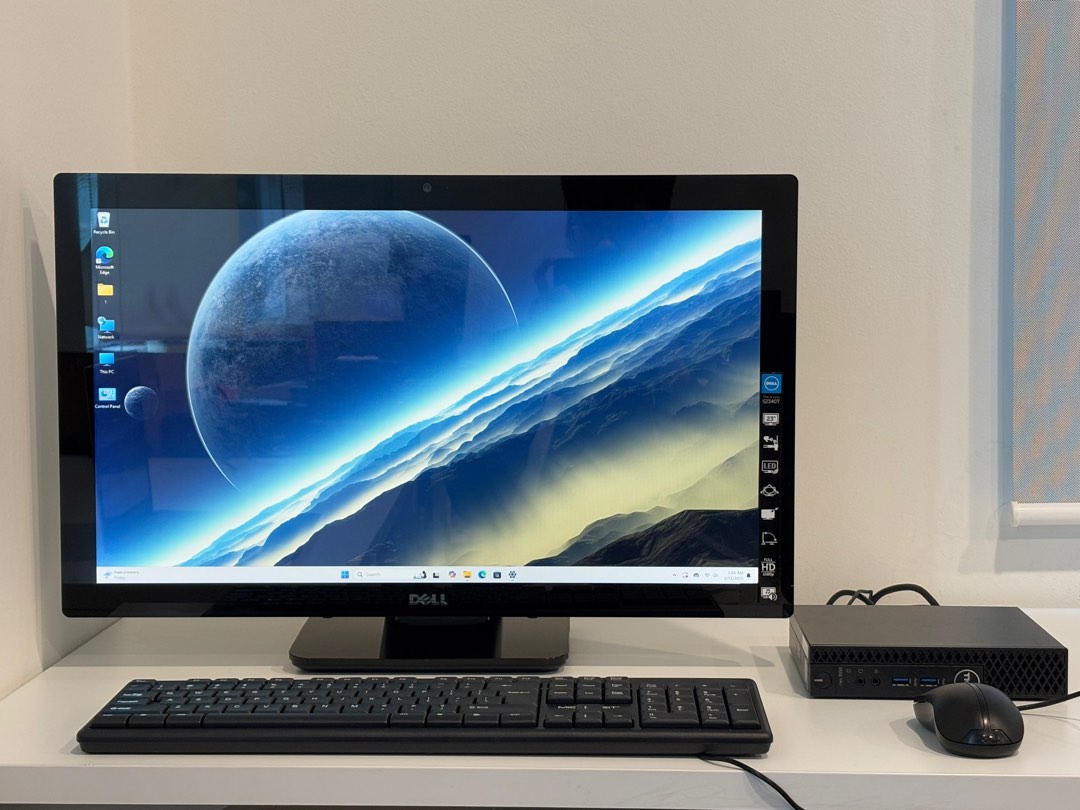 B-85: Dell Otiplex 3050 8GB RAM 256GB SSD Windows 11 Pro 23” FHD ...