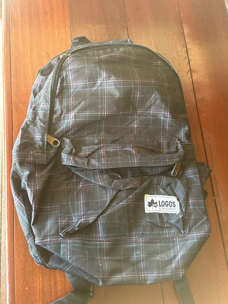 BACKPACK LOGOS, Women's Fashion, Bags & Wallets, Backpacks on Carousell