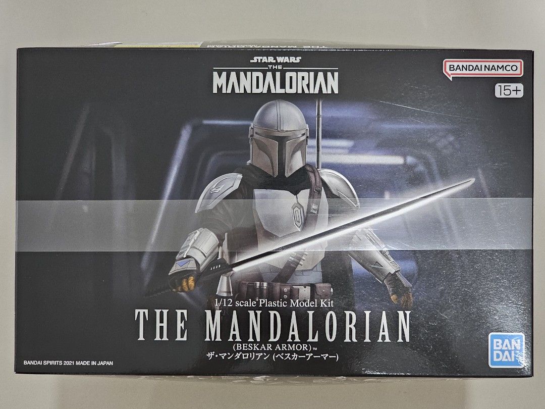 Mandalorian - Bandai 1/12 scale Star Wars plastic model kit, Hobbies & Toys, Toys & Games on ...