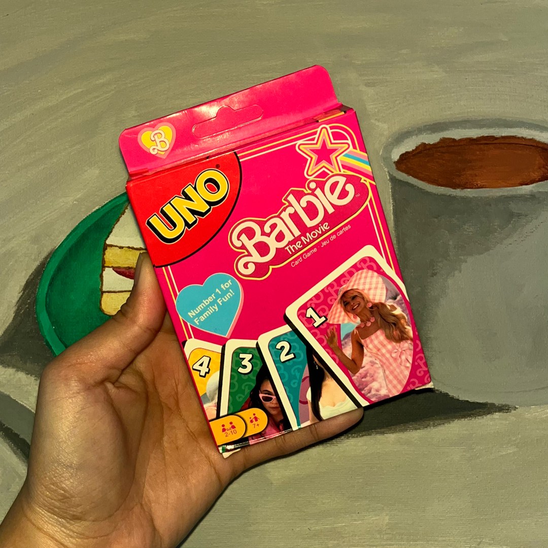 Barbie UNO, Hobbies & Toys, Toys & Games on Carousell