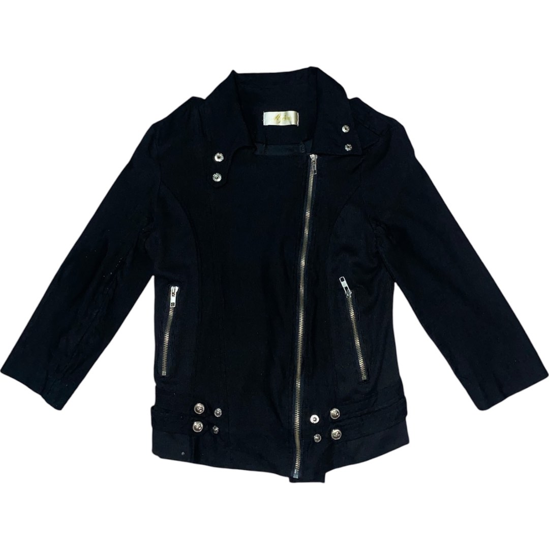 black visual kei jacket, Women's Fashion, Tops, Others Tops on Carousell