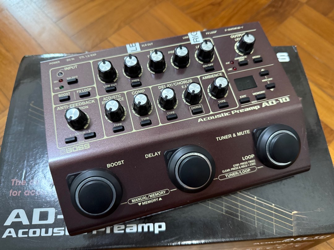 Boss AD-10, Hobbies & Toys, Music & Media, Music Accessories on Carousell