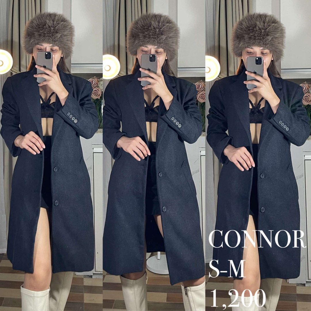 BRANDED WOOL COAT, Women's Fashion, Coats, Jackets and Outerwear on ...