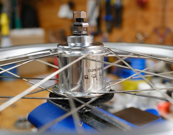 Brompton wide ratio hub wheelset BWR, Sports Equipment, Bicycles ...