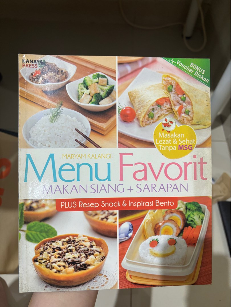 Buku Resep Menu Favorit, Buku & Alat Tulis, Majalah & Lainnya di Carousell