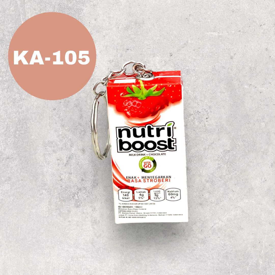 [BUY 2 ANY ITEMS, FREE DELIVERY MAILING] Nutriboost Strawberry 3D Mini ...