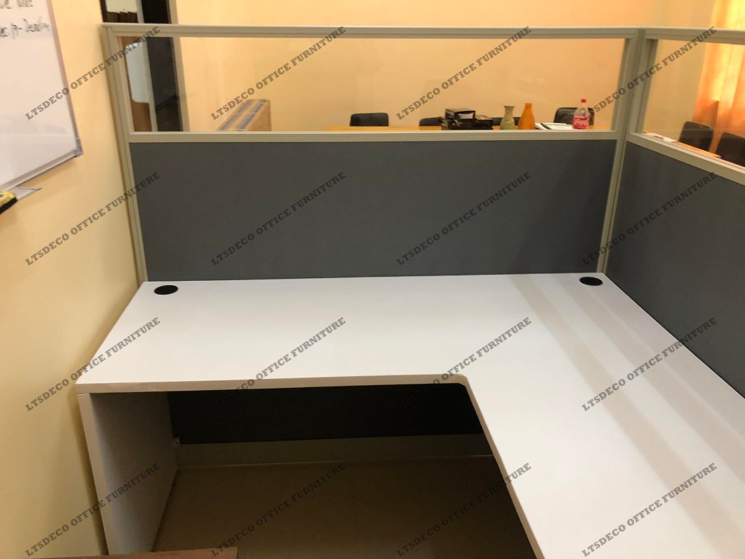 call center table office partition furniture, Furniture & Home Living ...