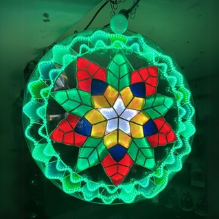 Capiz Poincettia, Furniture & Home Living, Lighting & Fans, Lighting on ...