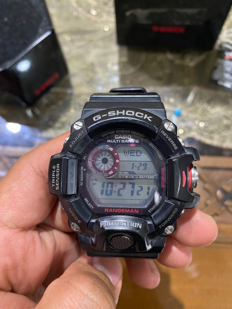 Casio G-Shock Rangeman GW-9400 (Triple Sensor, Solar-Powered), Men's Fashion, Watches ...