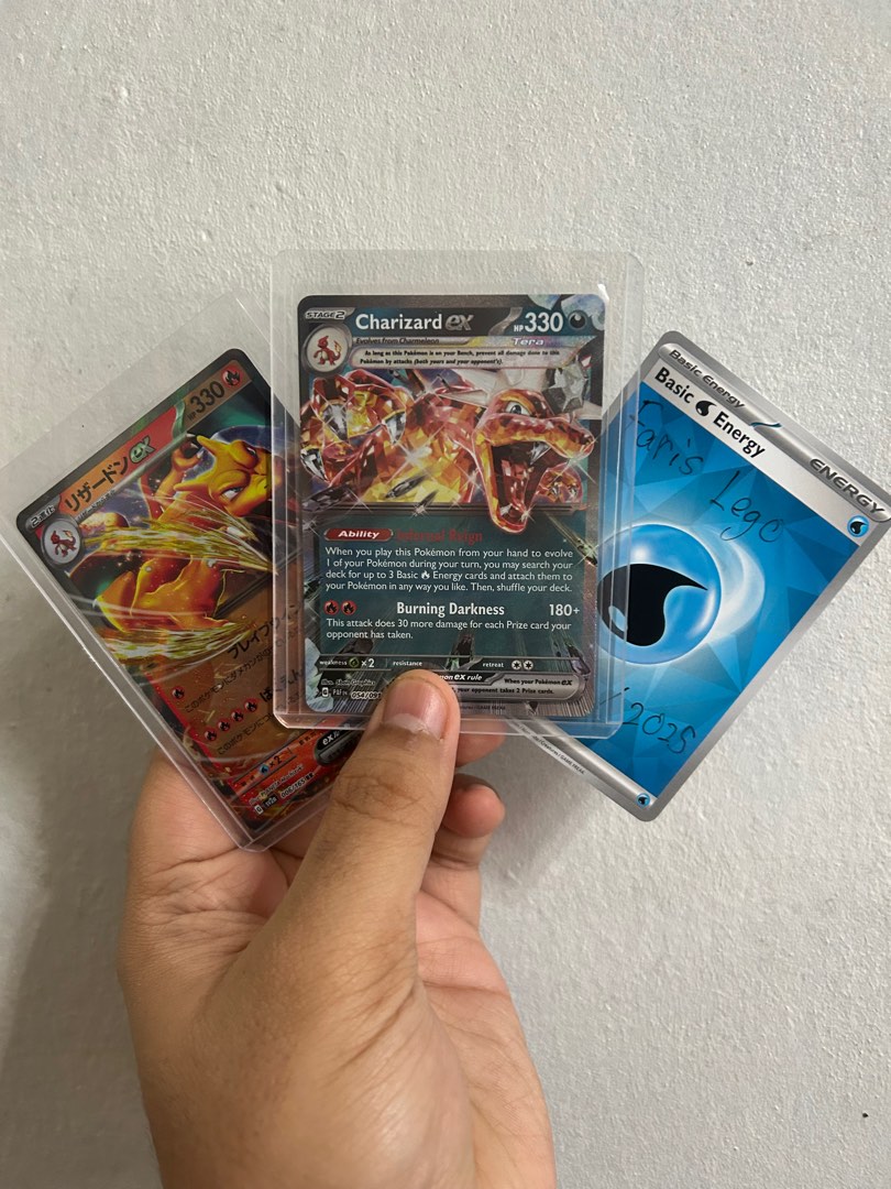 Charizard Ex Set SV Combo, Hobbies & Toys, Toys & Games on Carousell