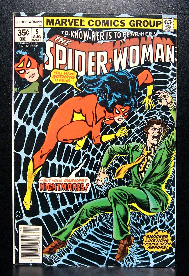 COMICS: Marvel: Spider-Woman #5 (1978), 1st Bronze Age Morgan Le Fay ...