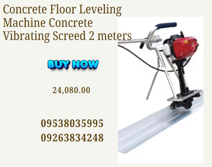 Concrete Floor Leveling Machine Concrete Vibrating Screed 2 meters ...