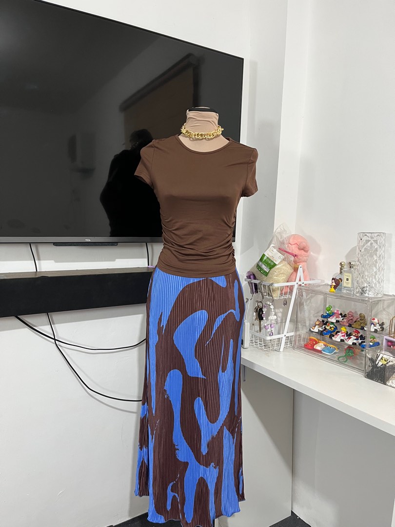 Cow print skirt shein, Women's Fashion, Dresses & Sets, Sets or ...