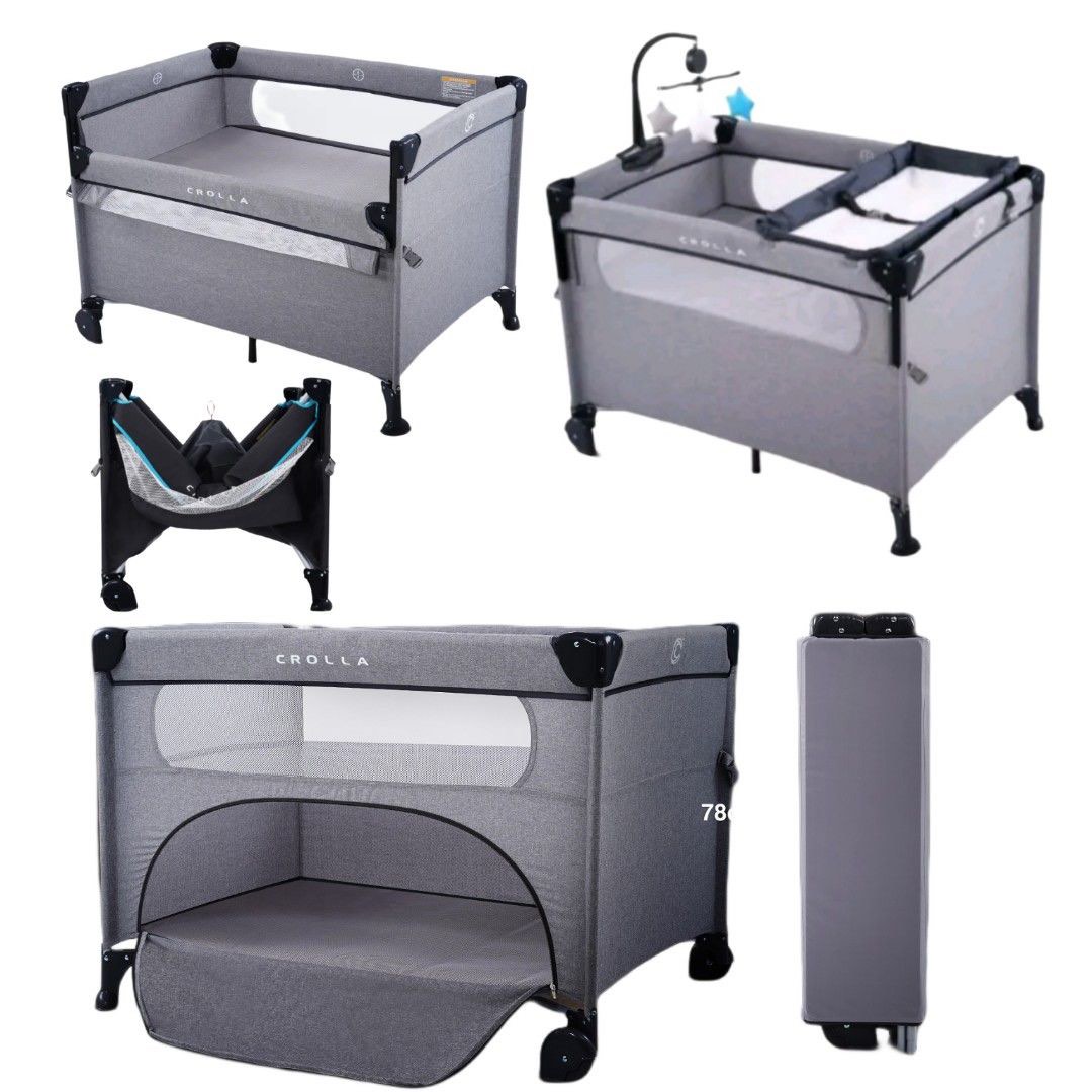Crolla Baby Cot + Accesories (STILL IN BOX), Babies & Kids, Baby ...