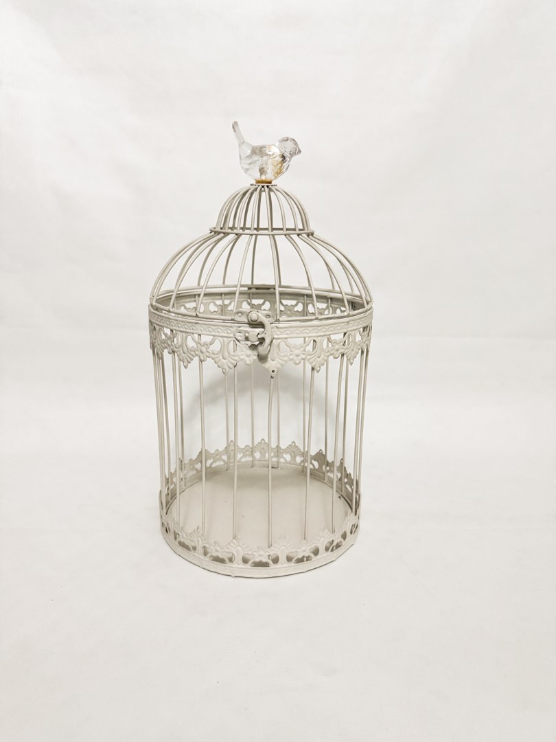 Decorative Metal Bird Cage, Furniture & Home Living, Home Decor, Other ...