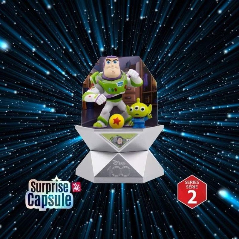 Disney 100 Surprise Capsules Series 2 - Buzz/Frozen Elsa/Hua Mulan ...