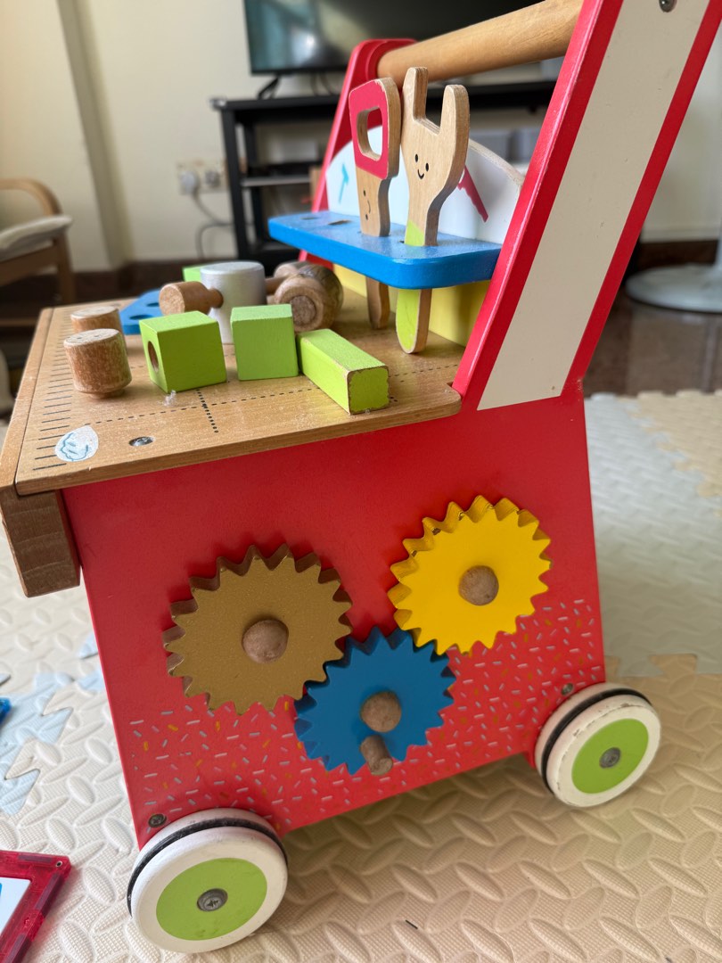 ELC Wooden Toy/ Walker only @ $15, Babies & Kids, Infant Playtime on ...