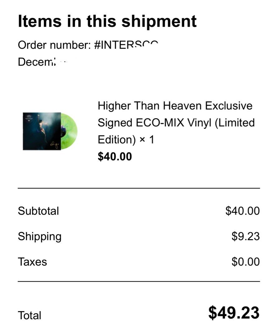 Ellie Goulding - Higher Than Heaven Exclusive Signed Eco-Mix Vinyl ...