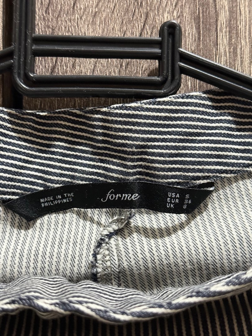 Forme stripe body hugging shorts, Women's Fashion, Bottoms, Shorts on ...