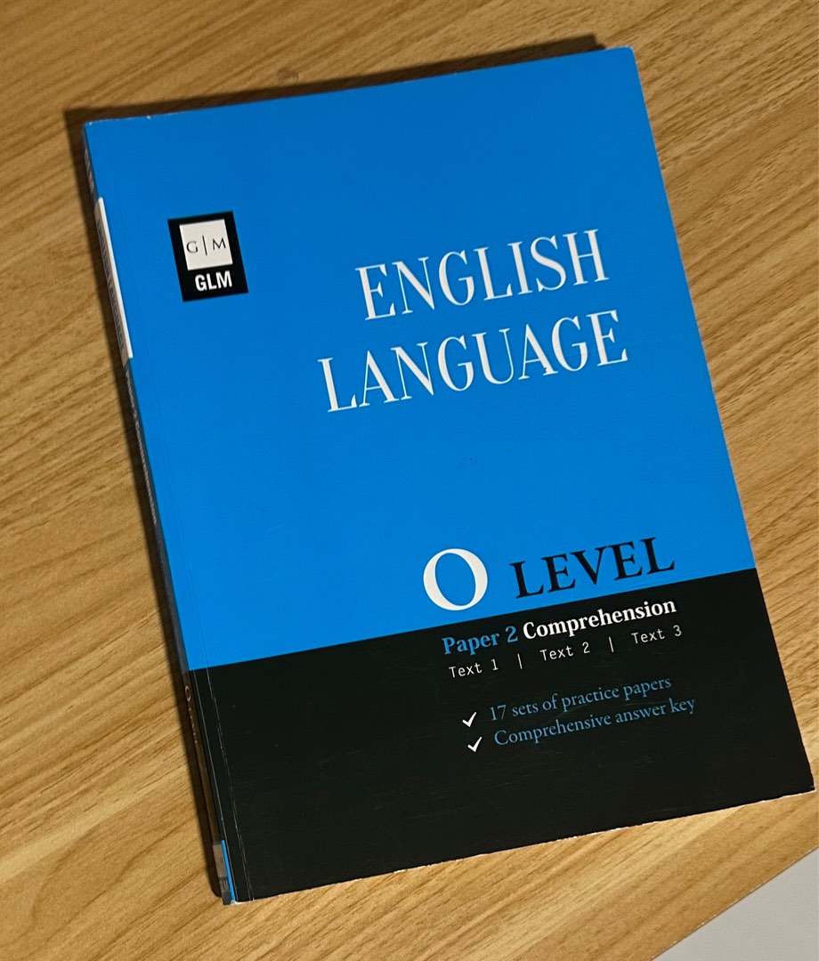 GLM English comprehension practice for O levels Express stream, Hobbies ...