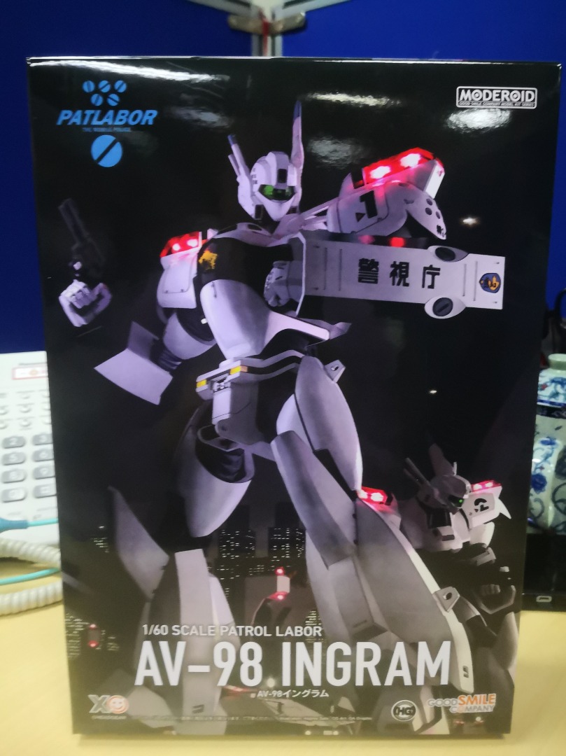 【現貨】GoodSmile - MODEROID AV-98 Ingram 英格蘭姆 (再販), 興趣及遊戲, 玩具 & 遊戲類 - Carousell
