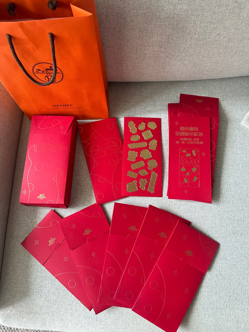 Hermes Snake Year Red Packets, Hobbies & Toys, Stationery & Craft ...