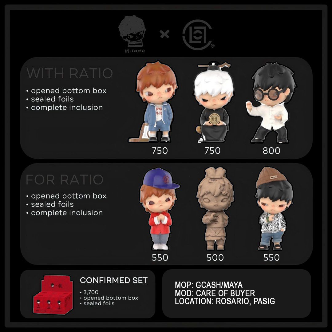 Hirono Clot Set - Confirmed, Hobbies & Toys, Toys & Games on Carousell