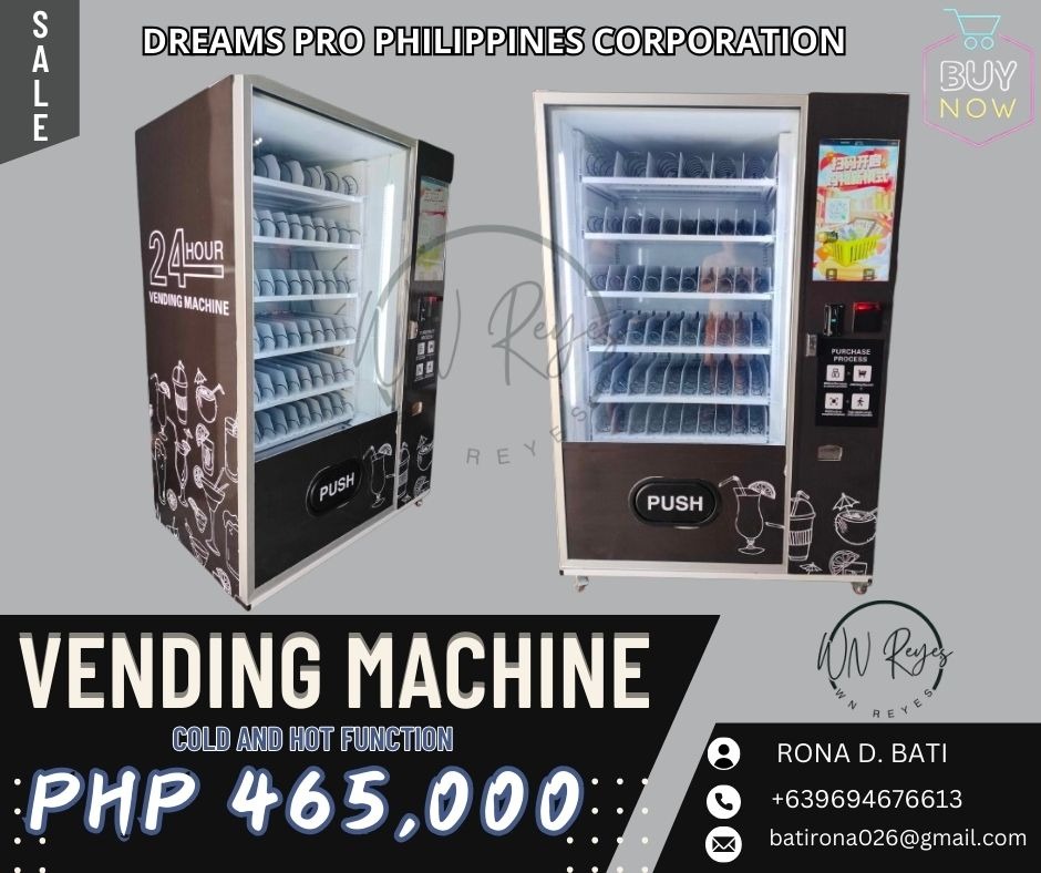 HOT AND COLD VENDING MACHINE, Sports Equipment, Other Sports Equipment ...
