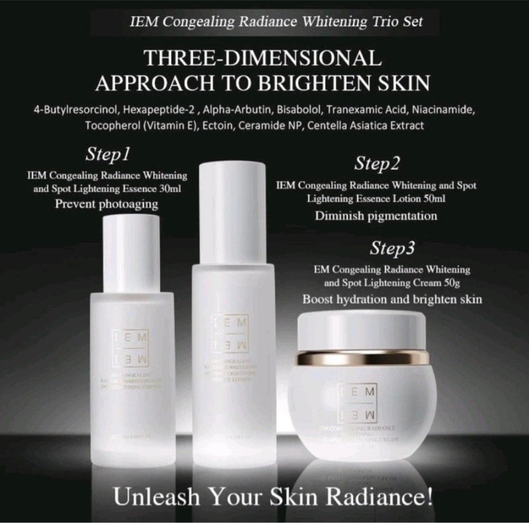 IEM Korea Congealing Radiance Whitening Essence, Lotion & Cream, Beauty ...