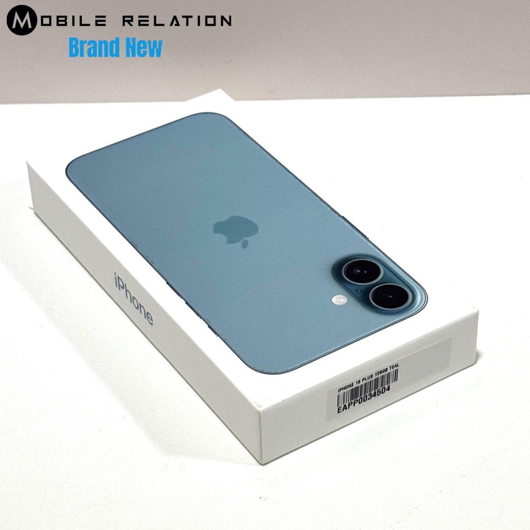 iPhone 16 Plus Teal 128GB, Mobile Phones & Gadgets, Mobile Phones ...