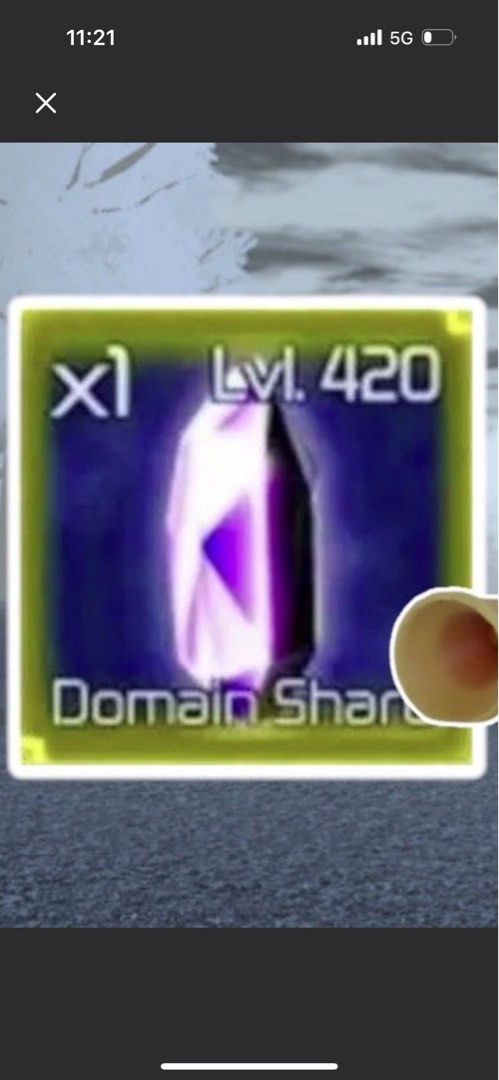 Jujutsu infinite Domain Shards, Video Gaming, Video Games, Others on ...