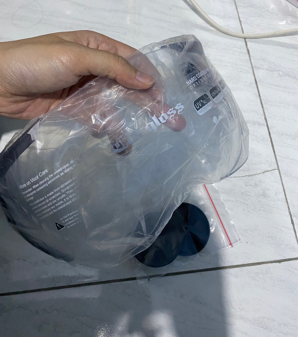 KACA HELM XSR CARGLOSS LENGKAP, Motor di Carousell