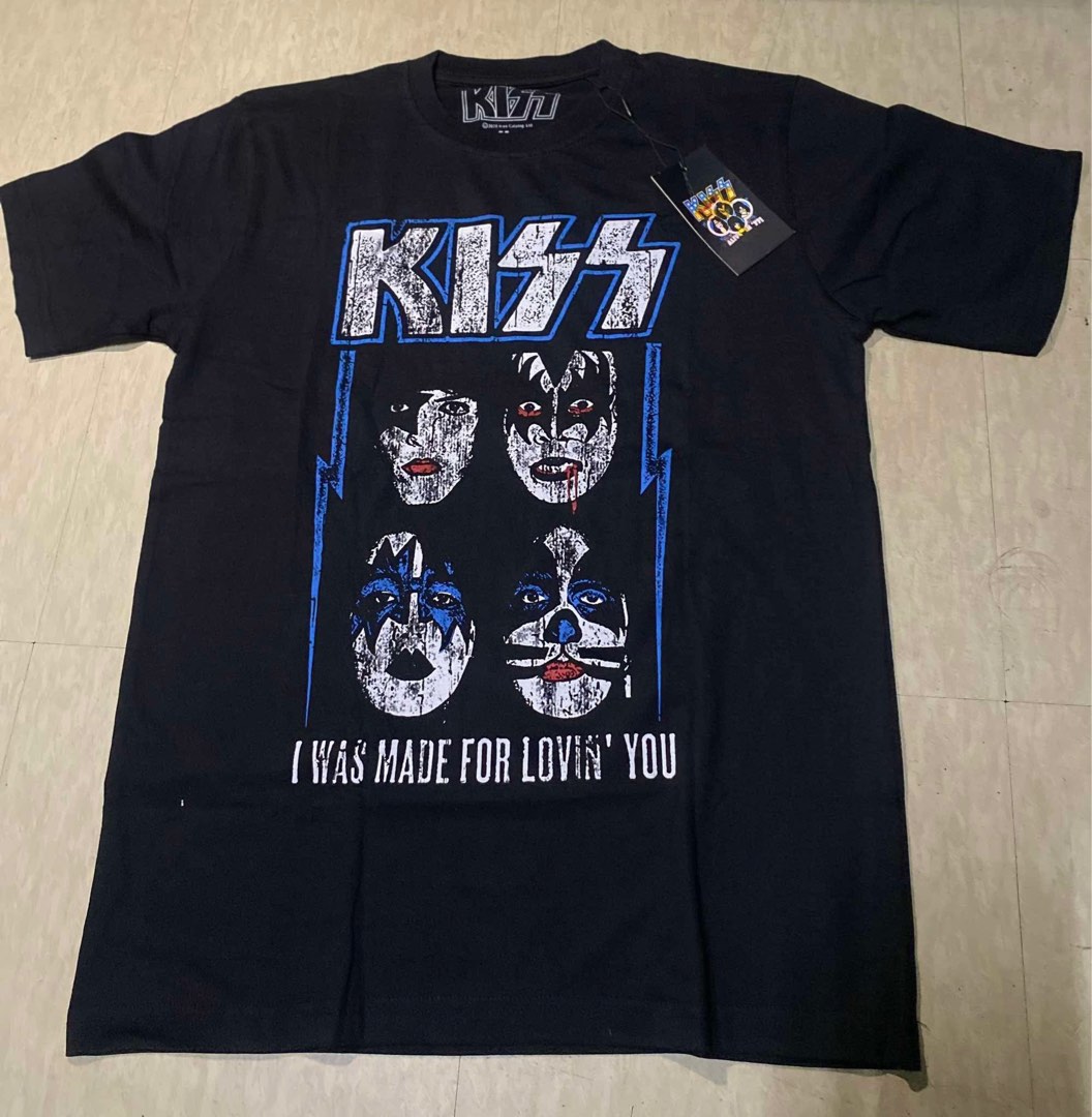 Kiss Band Shirt with Tag, Men's Fashion, Tops & Sets, Tshirts & Polo ...