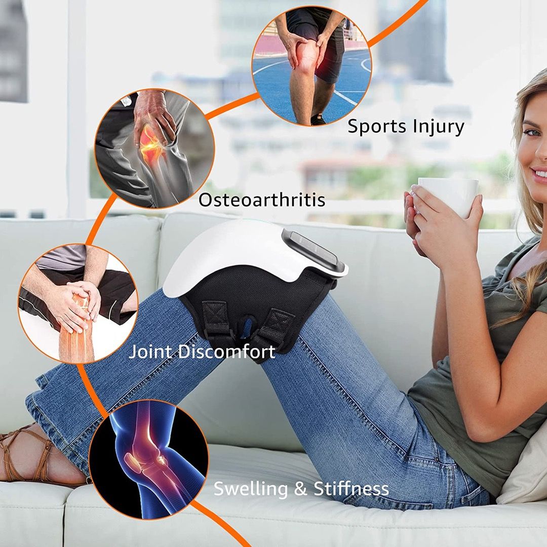 Knee ,Shoulder , Elbow Massager with Infrared Heated and Vibration ...