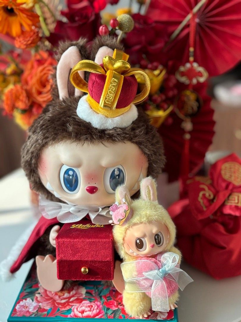 Labubu Checkmate Valentine 2025 Plush Set, Hobbies & Toys, Memorabilia ...