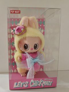 Popmart Labubu Lets Checkmate Series Vinyl Plush, Hobbies & Toys, Toys ...