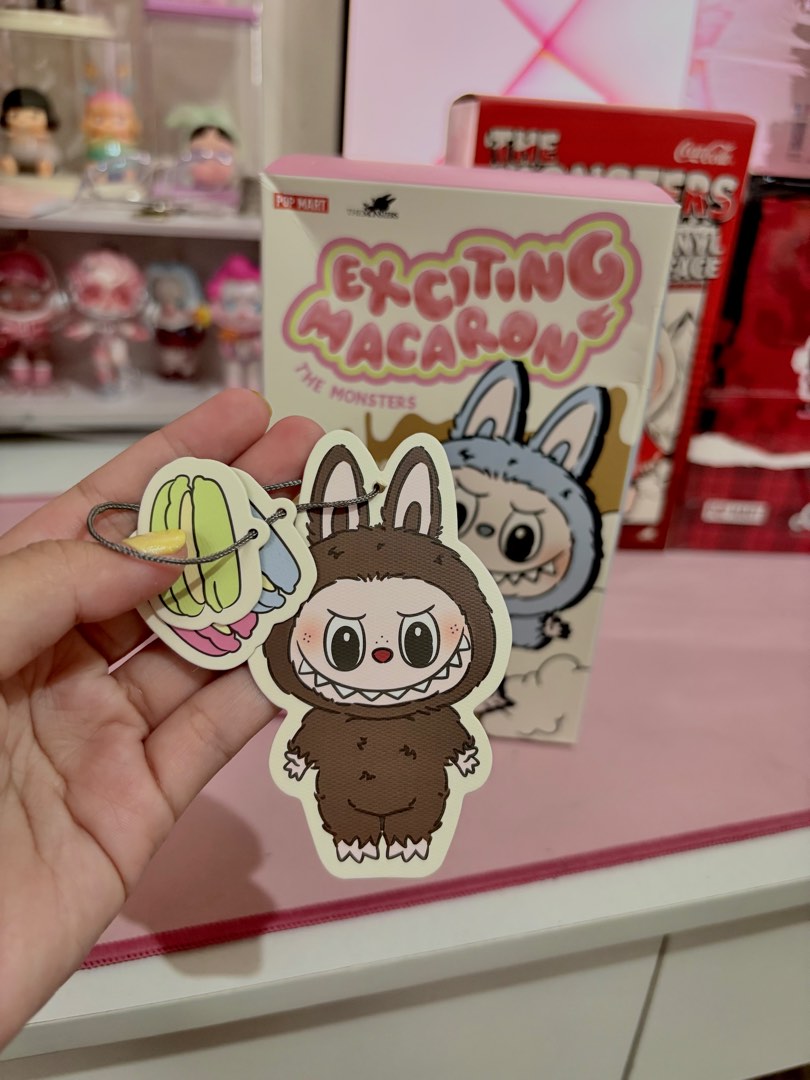 Labubu V1 Secret | Exciting Macaron Chestnut Cocoa, Hobbies & Toys ...
