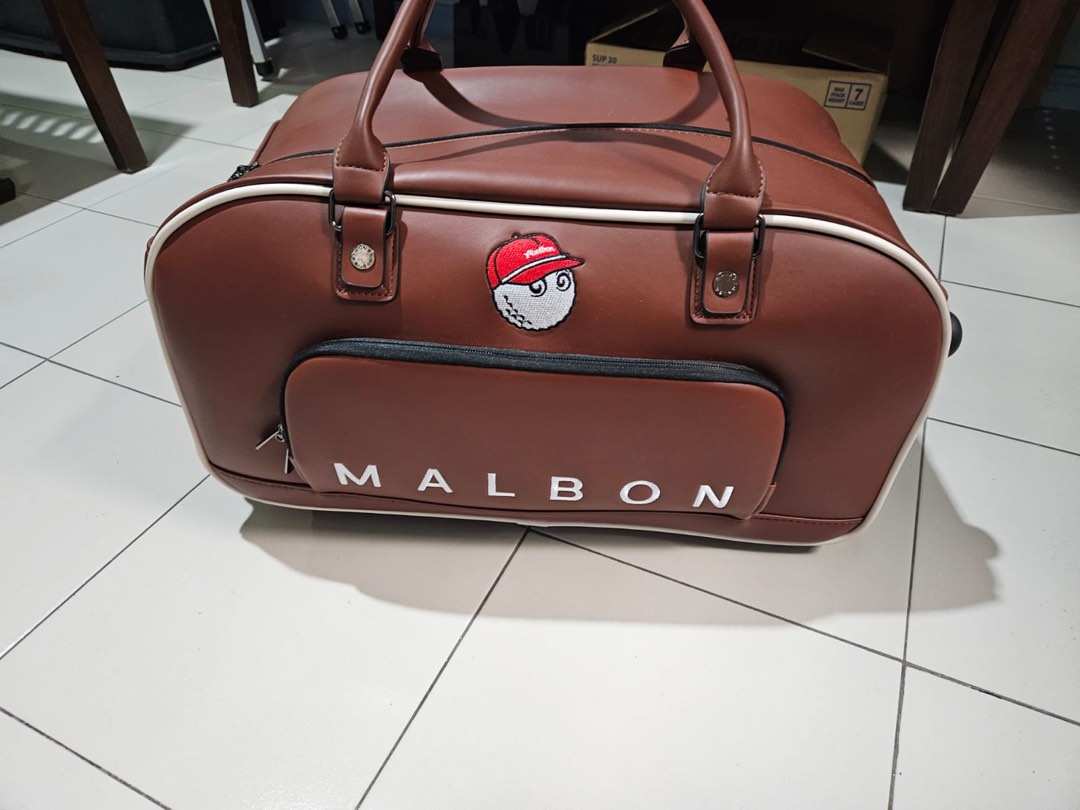 Malbon Boston Trolley Bag, Sports Equipment, Sports & Games, Golf on Carousell