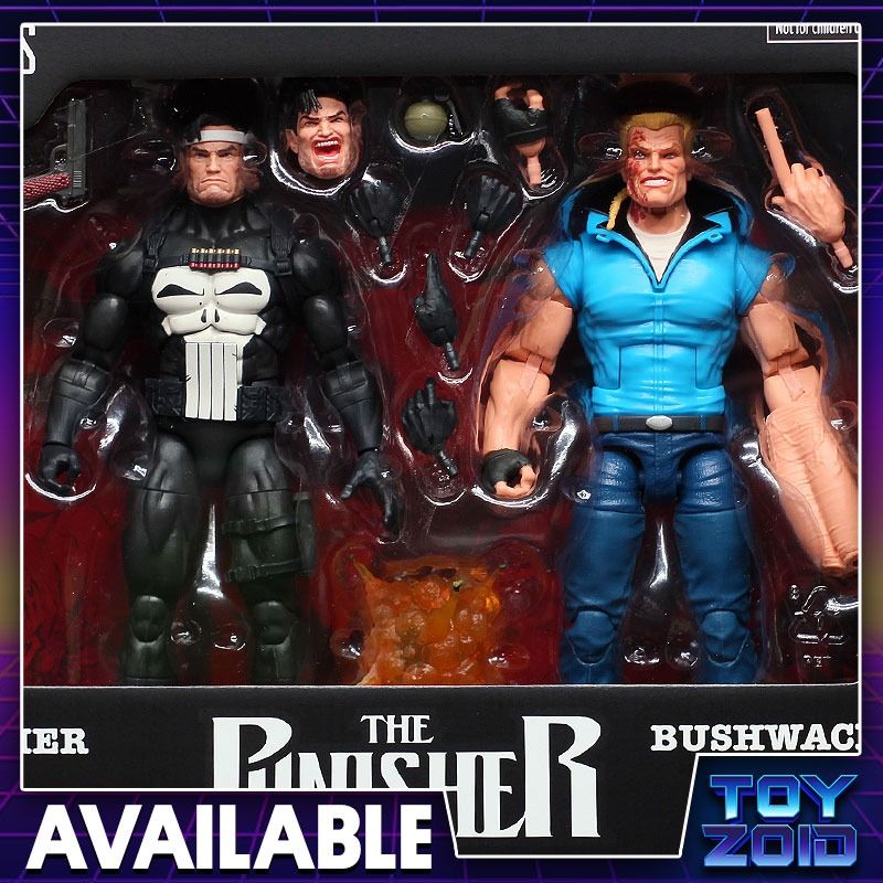 Marvel Legends Punisher and Bushwacker War Journal 2 Pack, Hobbies ...