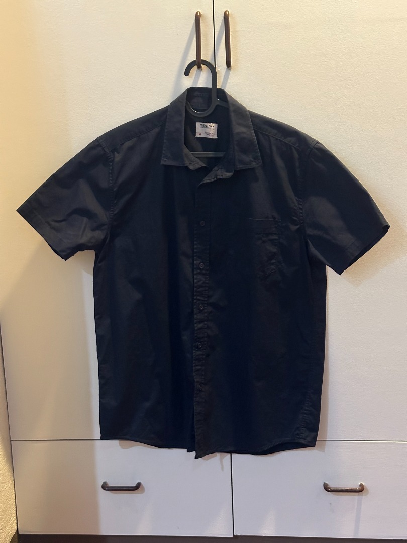 Mens Dark Blue Short Sleeve Polo | Bench Casual & Office Wear, Men's ...