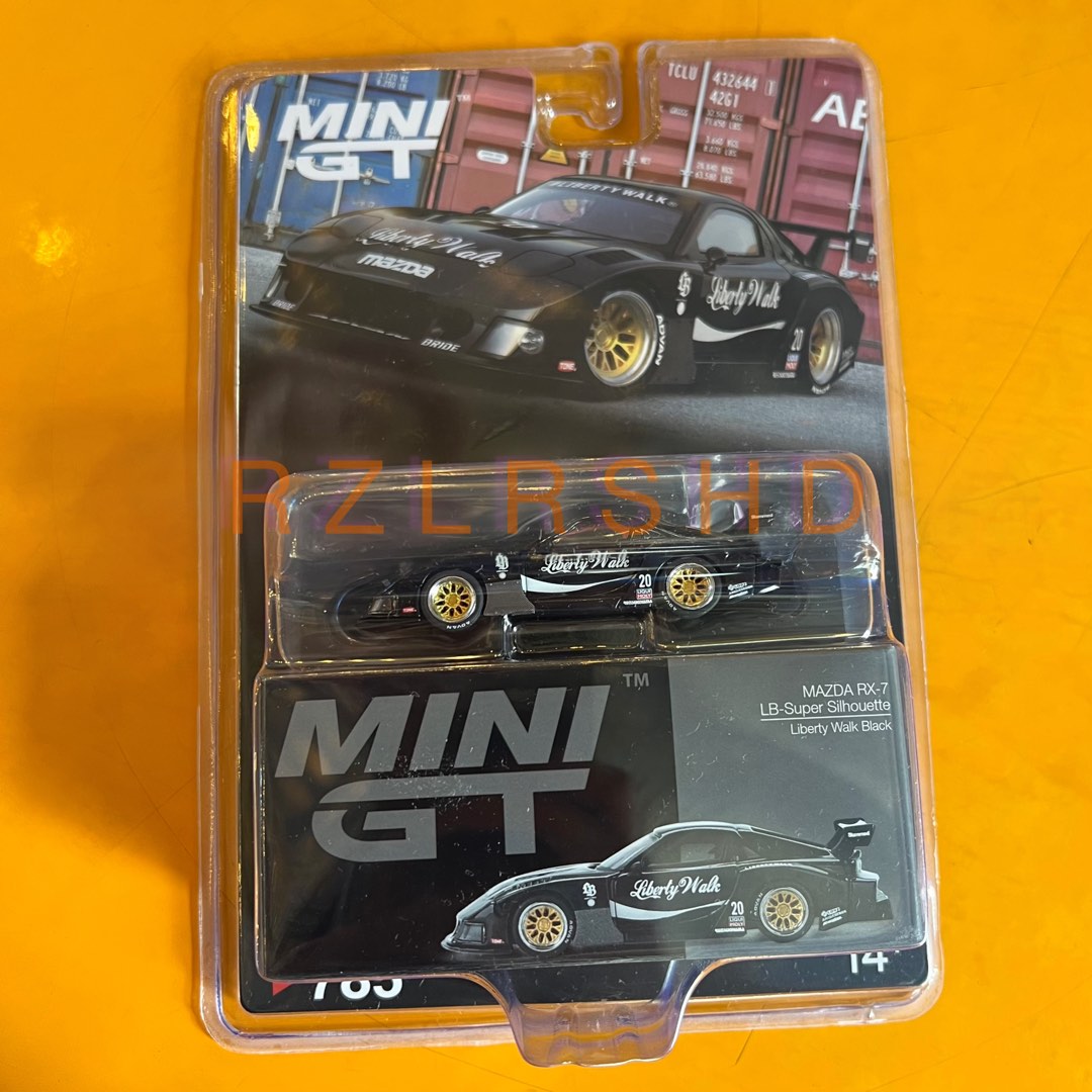 Mini GT #785 Mazda RX7 LB Super Silhoutte, Hobbies & Toys, Toys & Games ...