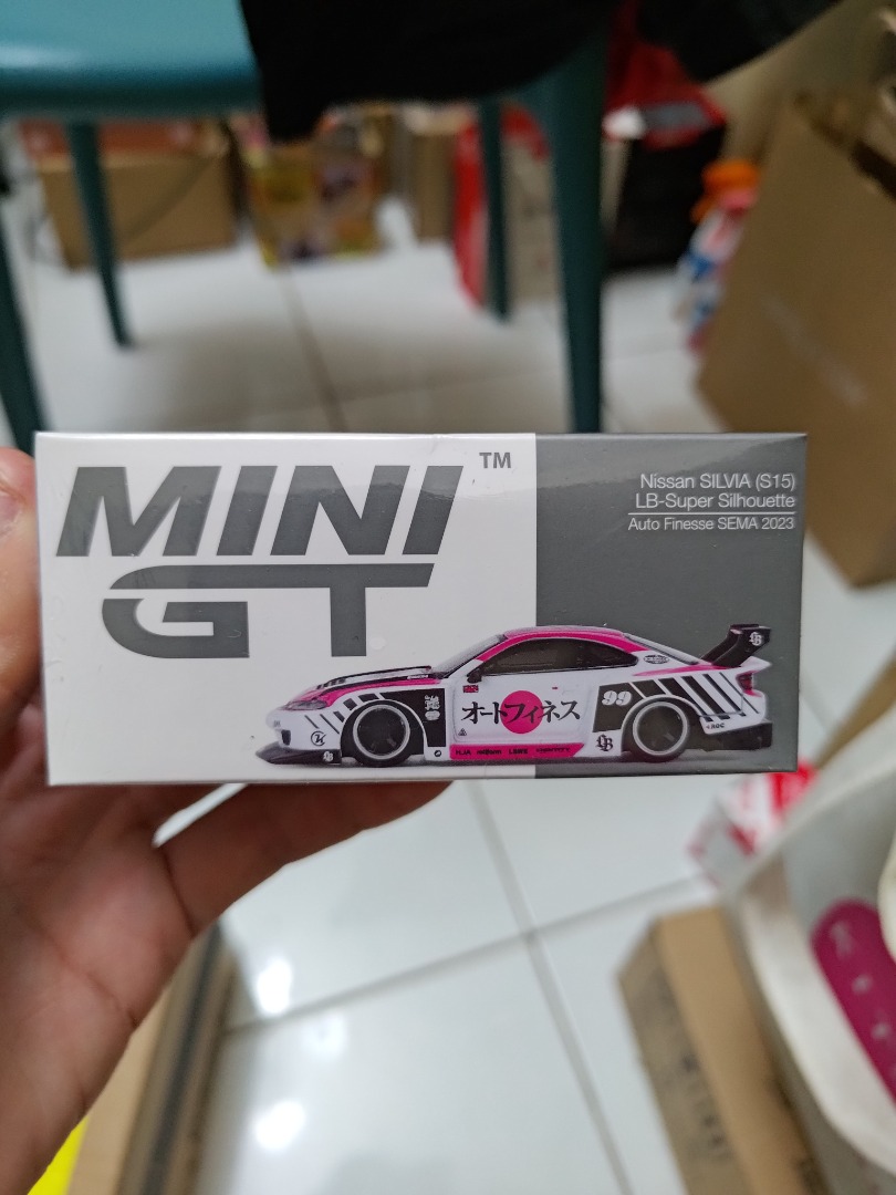 Mini GT Nissan Silvia (S15) LB-Super Silhouette Auto Finesse SEMA 2023 ...