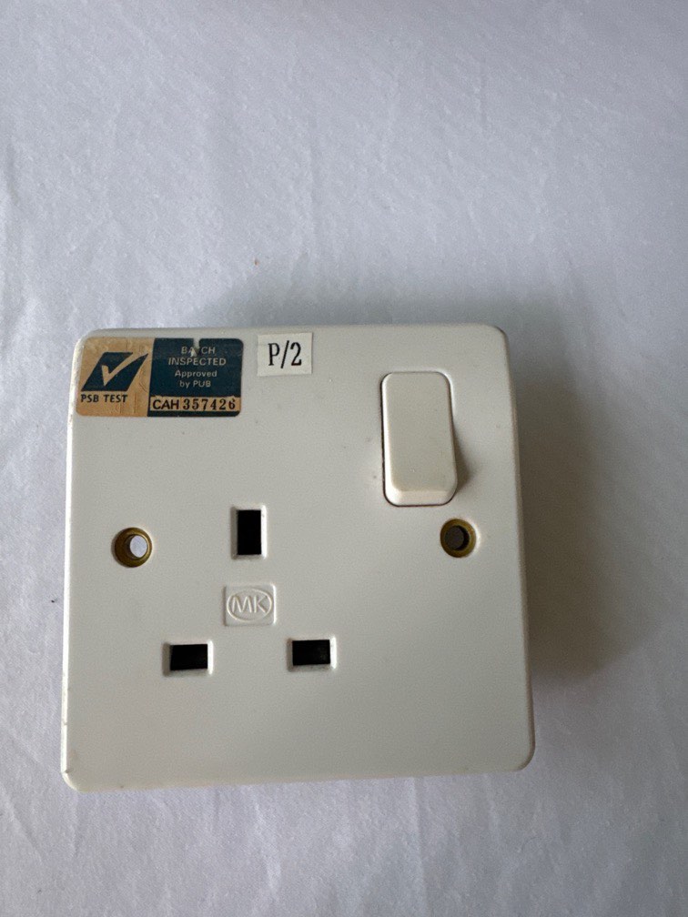 MK Single Socket, TV & Home Appliances, Electrical, Adaptors & Sockets ...