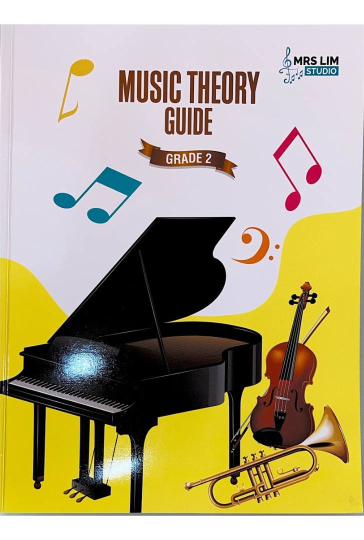 Mrs Lim Studio Music Theory Guide Grade 2, Hobbies & Toys, Music ...